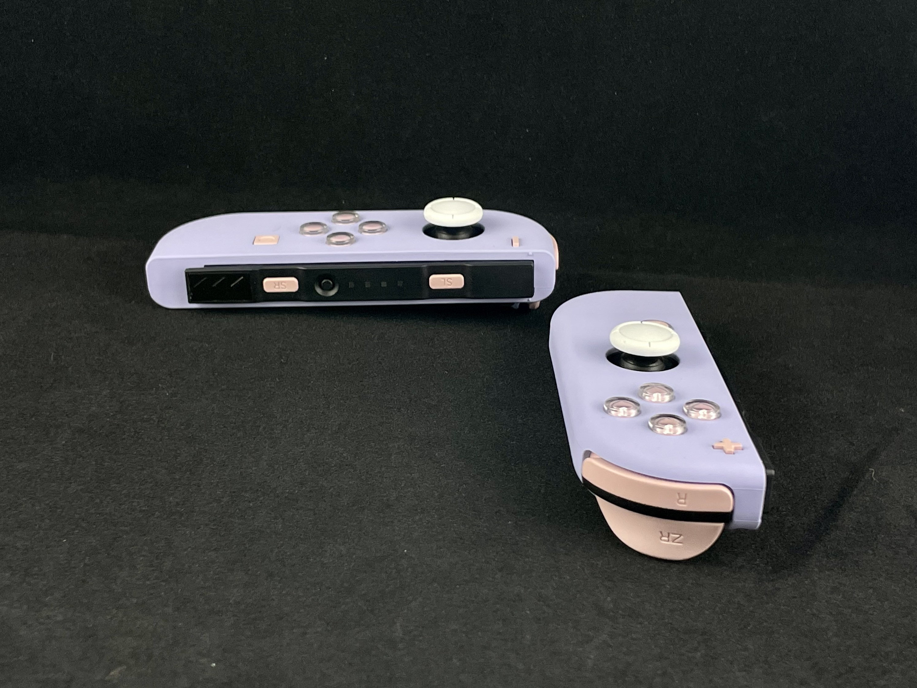 Light Violet Nintendo Joycons with Pink Pastel Heart buttons — Your ...