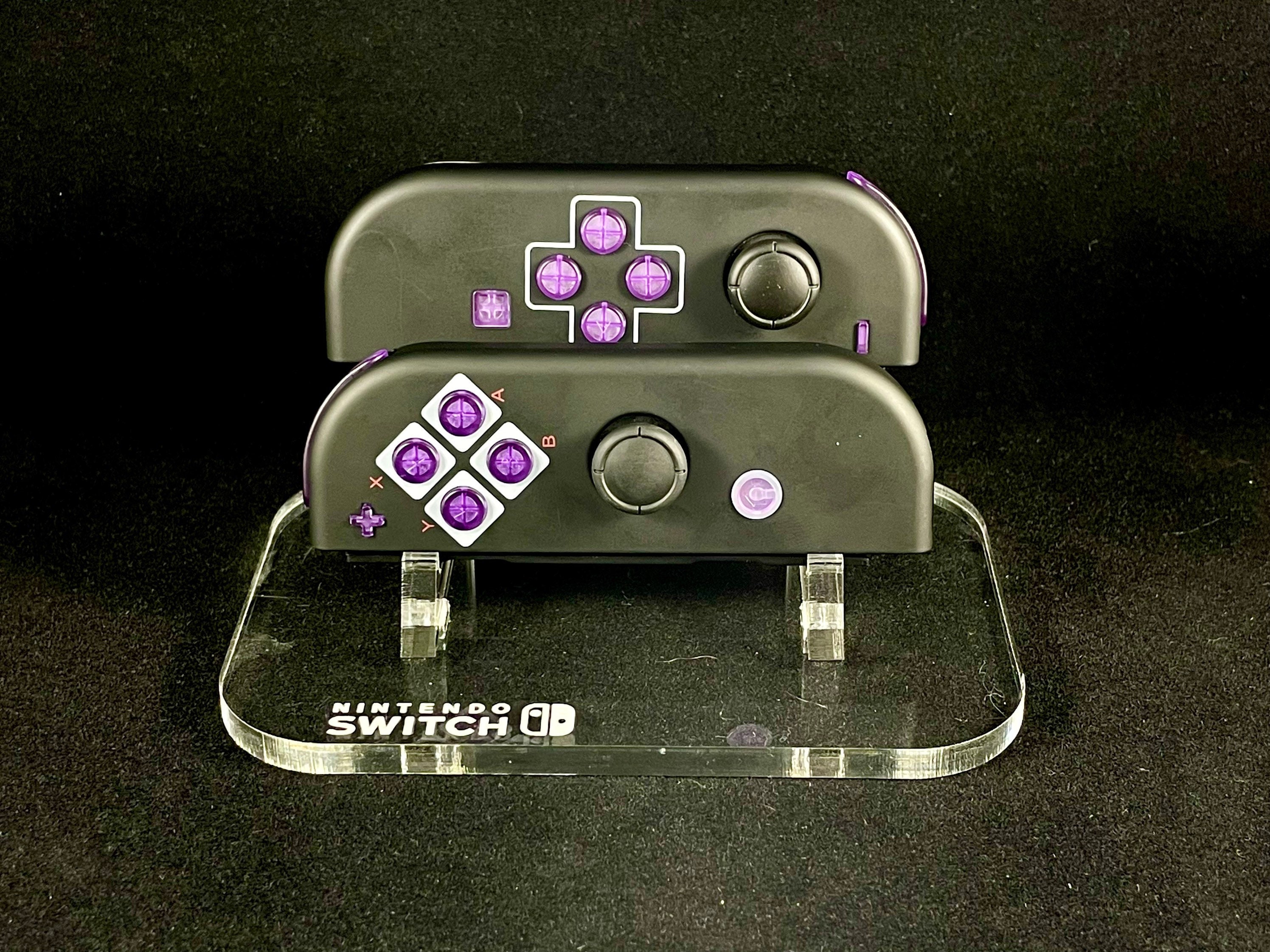 Custom Super Nintendo Joycon W/ Atomic Purple Buttons - Etsy