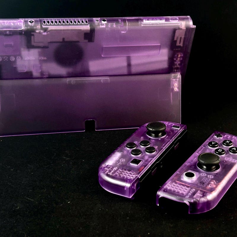 Nintendo Oled Purple - Etsy