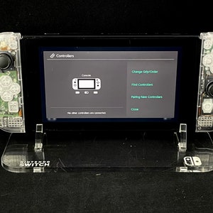 Custom Clear Joycons With Matching Buttons - Etsy