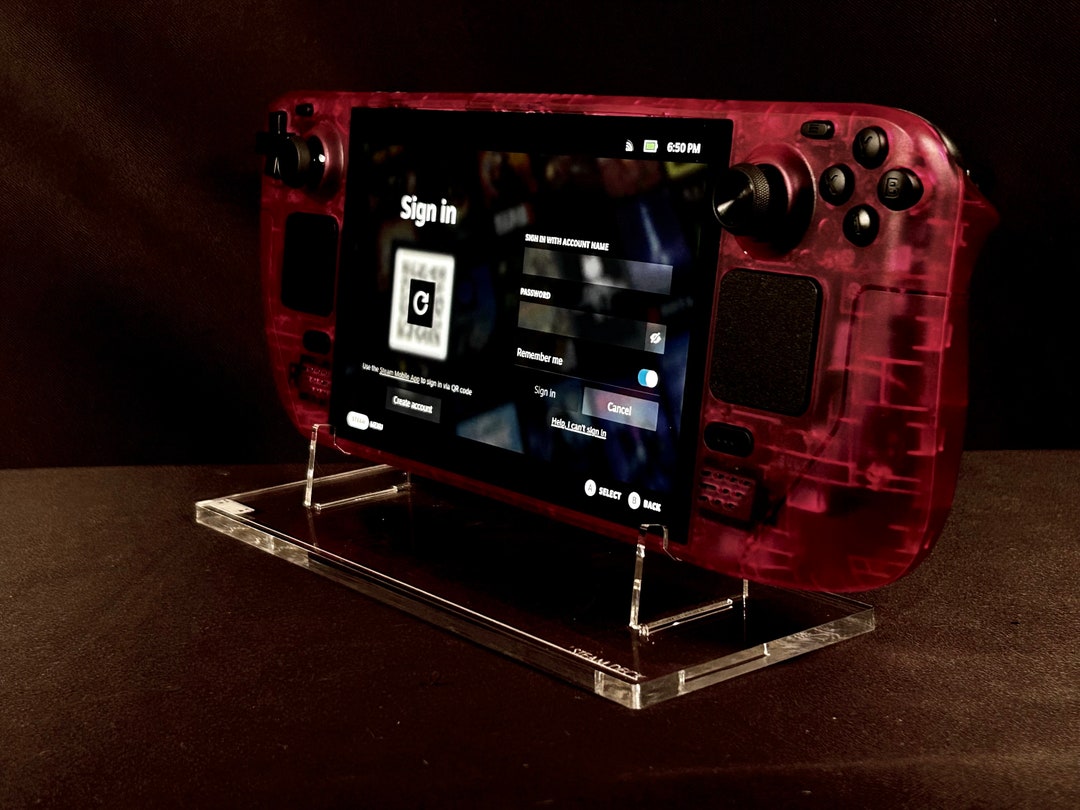 Custom Candy Pink Transparent Steam Deck Bundle - Etsy