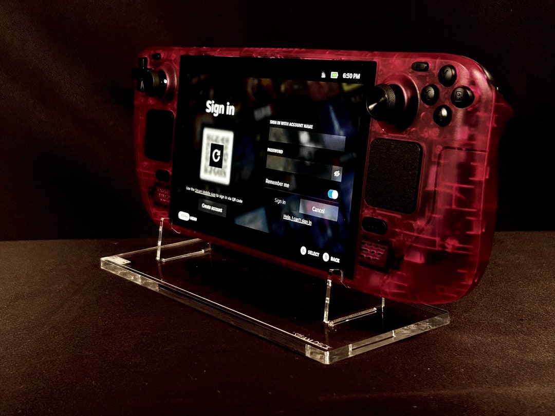 Custom Candy Pink Transparent Steam Deck Bundle - Etsy