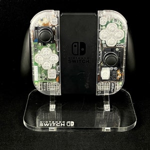 Custom Clear Joycons With Matching Buttons - Etsy