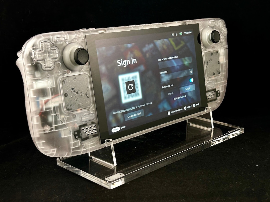 Transparent Custom Steam Deck Bundle - Etsy
