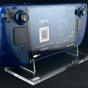 Custom Transparent Blue Steam Deck Bundle - Etsy