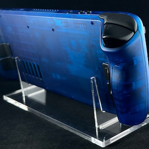 Custom Transparent Blue Steam Deck Bundle - Etsy
