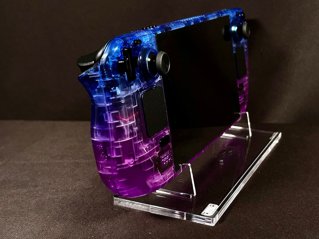 Custom Atomic Purple & Transparent Blue Steam Deck Bundle - Etsy