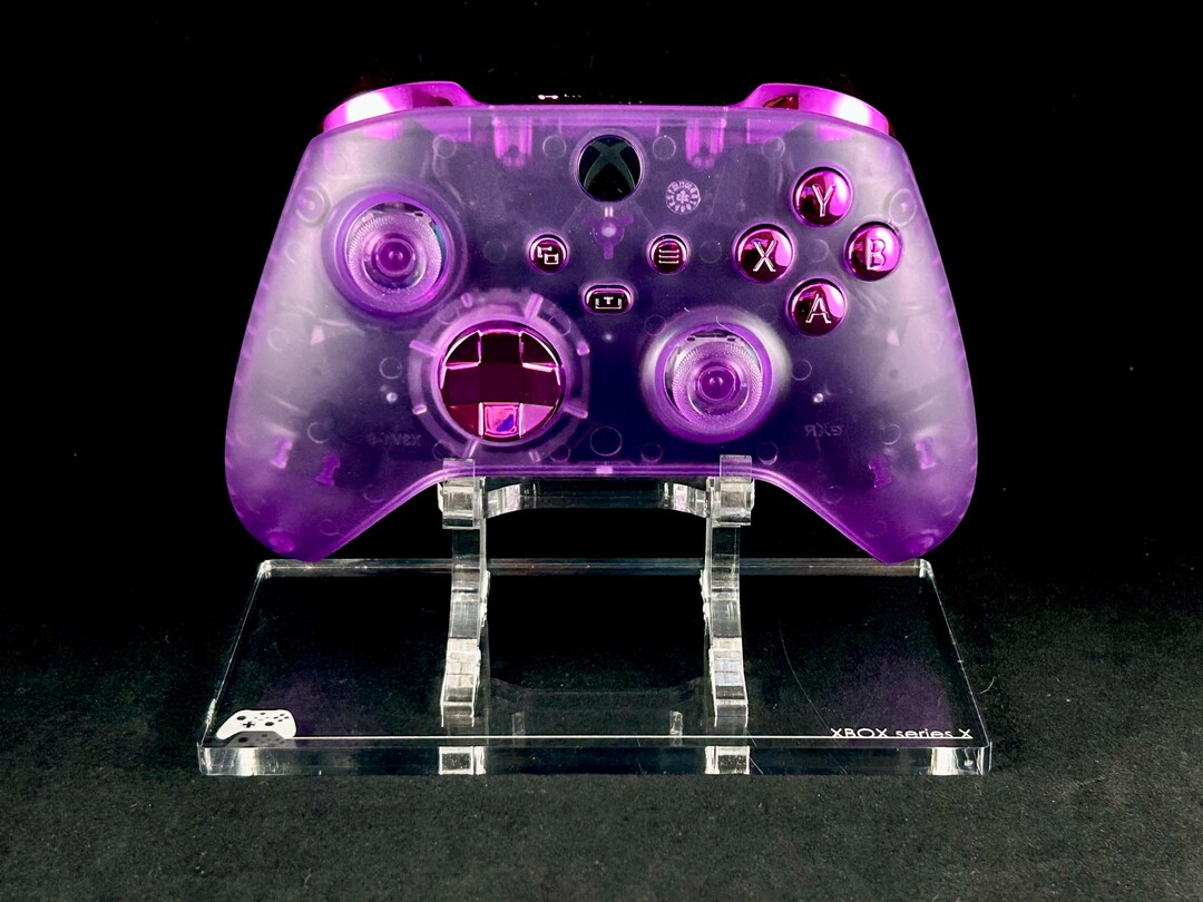 Custom Atomic Purple Xbox Series X/S Controller With Chrome Purple ...
