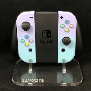 Custom Blue & Purple Pastel Hearts Nintendo Switch Controller Set - Etsy