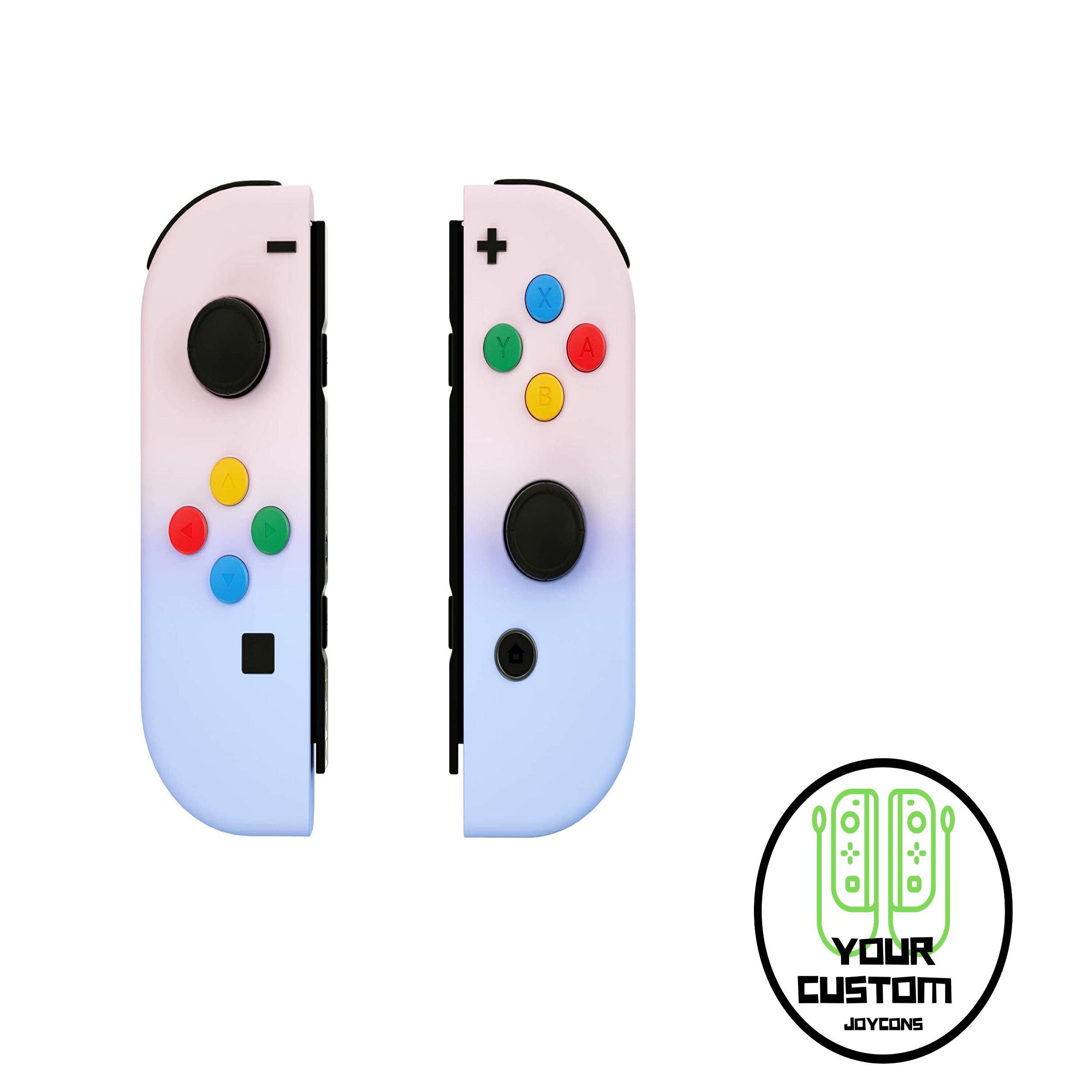 Custom Pink & Violet Pastel Nintendo Switch Controller With | Etsy