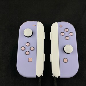 Light Violet Nintendo Joycons With Pink Pastel Heart Buttons - Etsy