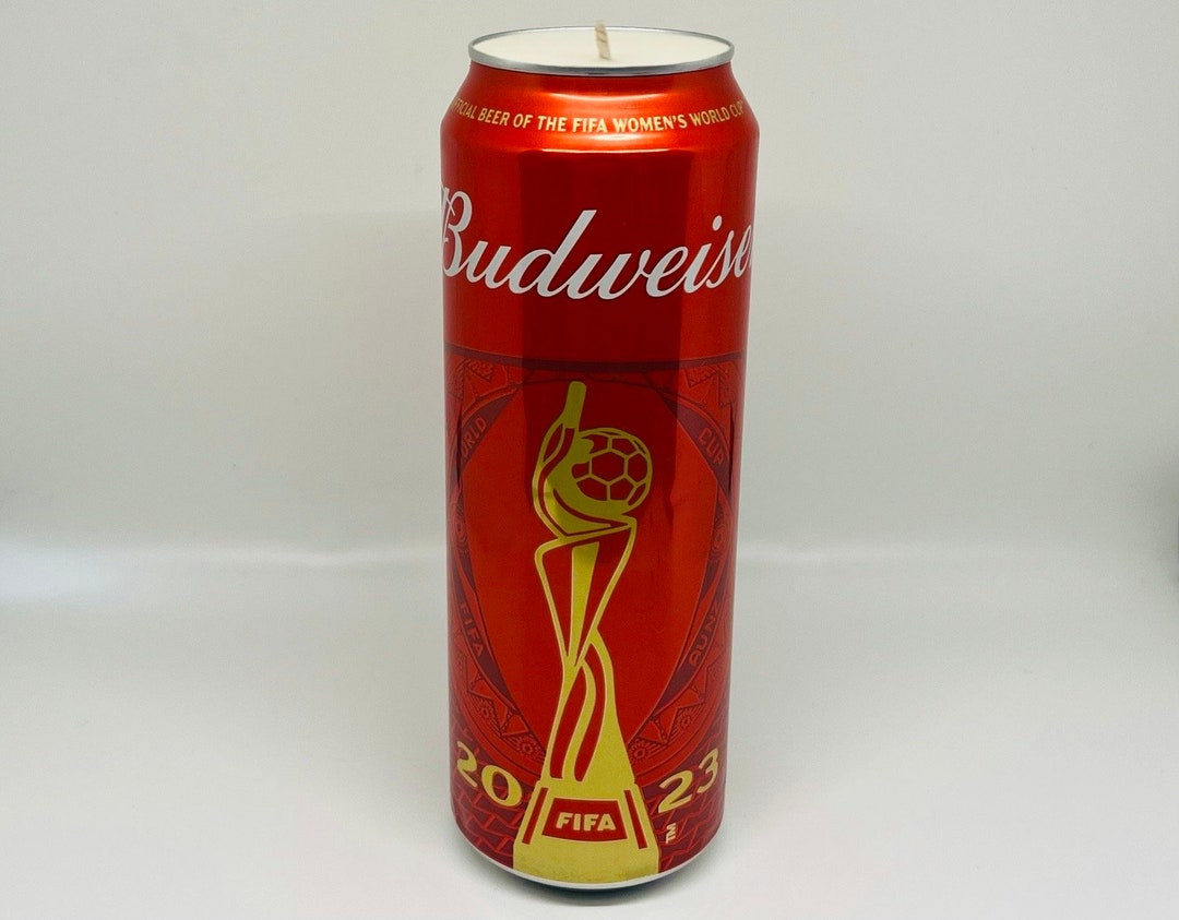 Budweiser Beer Can Candle | Custom Scented Candle | Handpoured Soy Wax ...