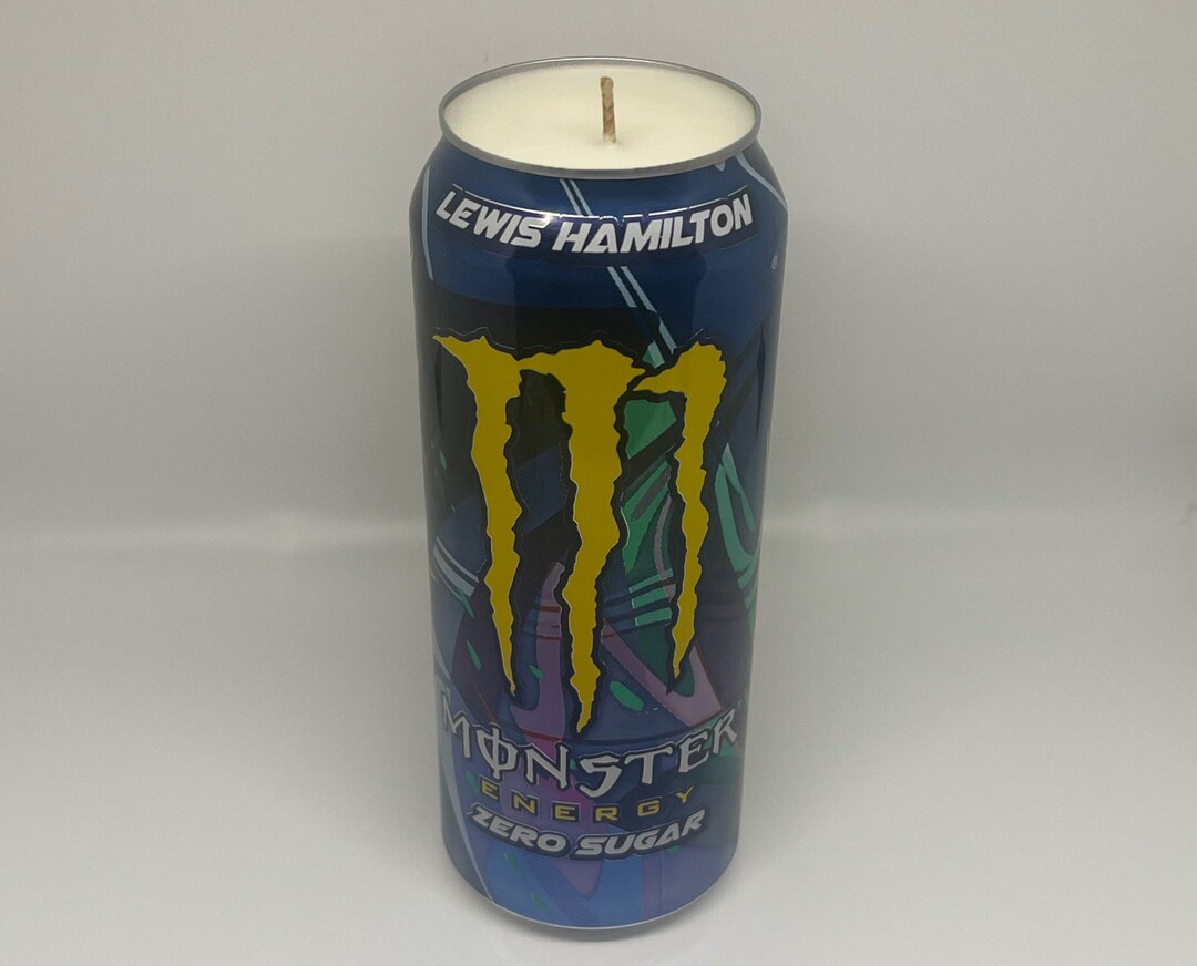 Lewis Hamilton Monster Energy Can Candle Custom Scented - Etsy