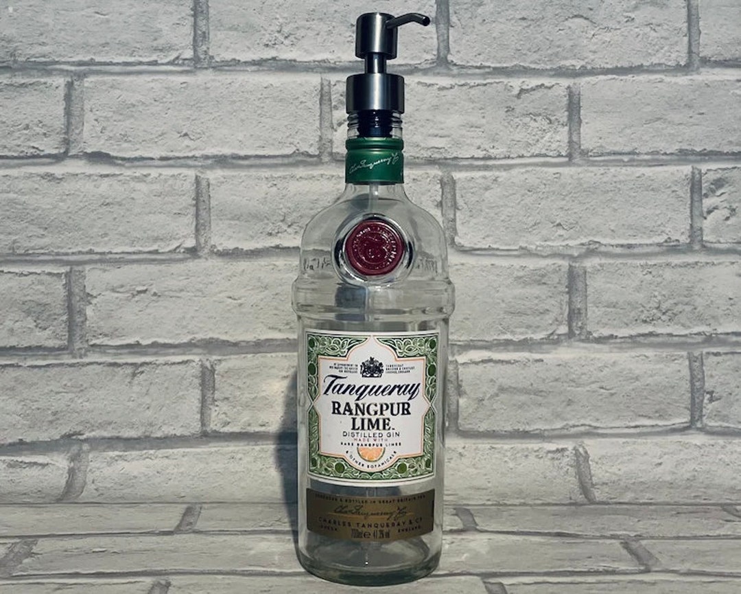Tanqueray Rangpur Gin Bottle Dispenser | Soap Pump Dispenser | Gin Soap ...