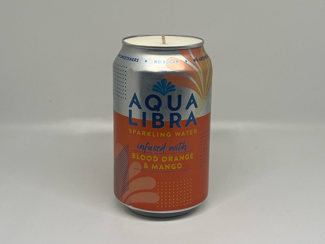 Aqua Libra Sparkling Water Can Candle Custom Scented Candle - Etsy
