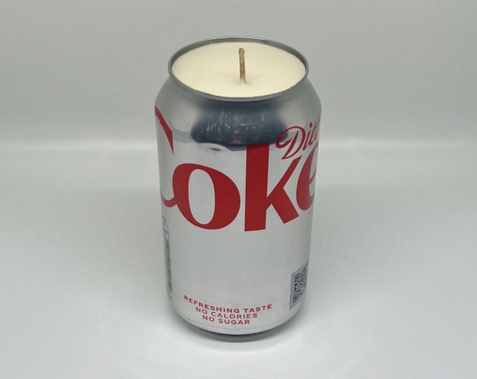 Coke Soy Candle - Hand Poured Coca Cola Soda Can Candle - Custom ...