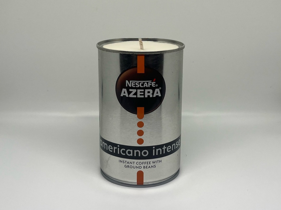 Nescafé Azera Coffee Can Candle | Custom Scented Candle | Handpoured ...