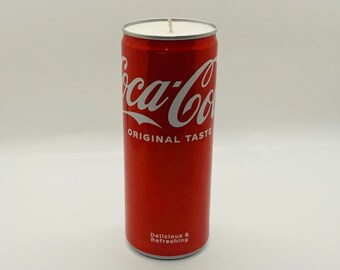 Coke Zero Sugar Soy Wax Candle Coca Cola Soda Can Candle Coke Scented ...