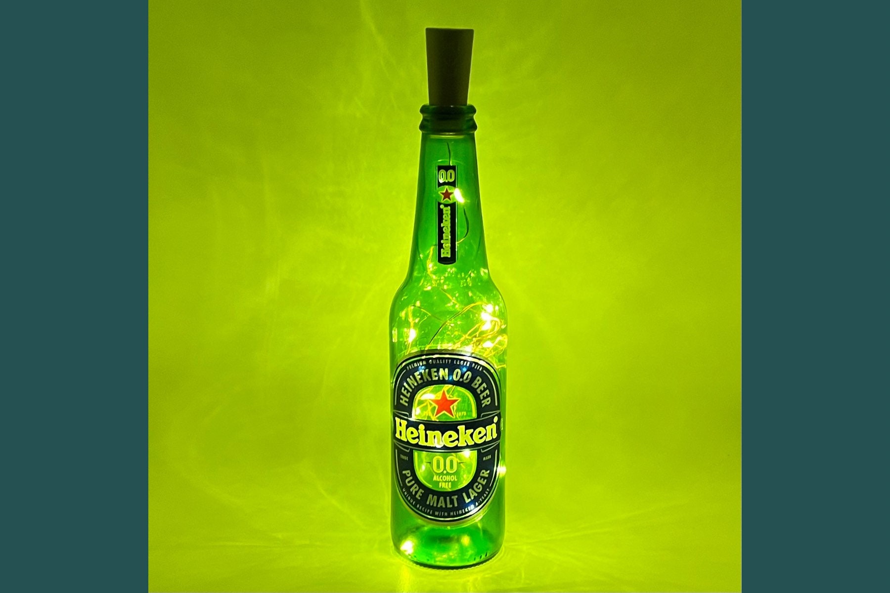 Heineken Non-alcoholic Beer Bottle Lamp Warm/ Bright LED Lights Light ...