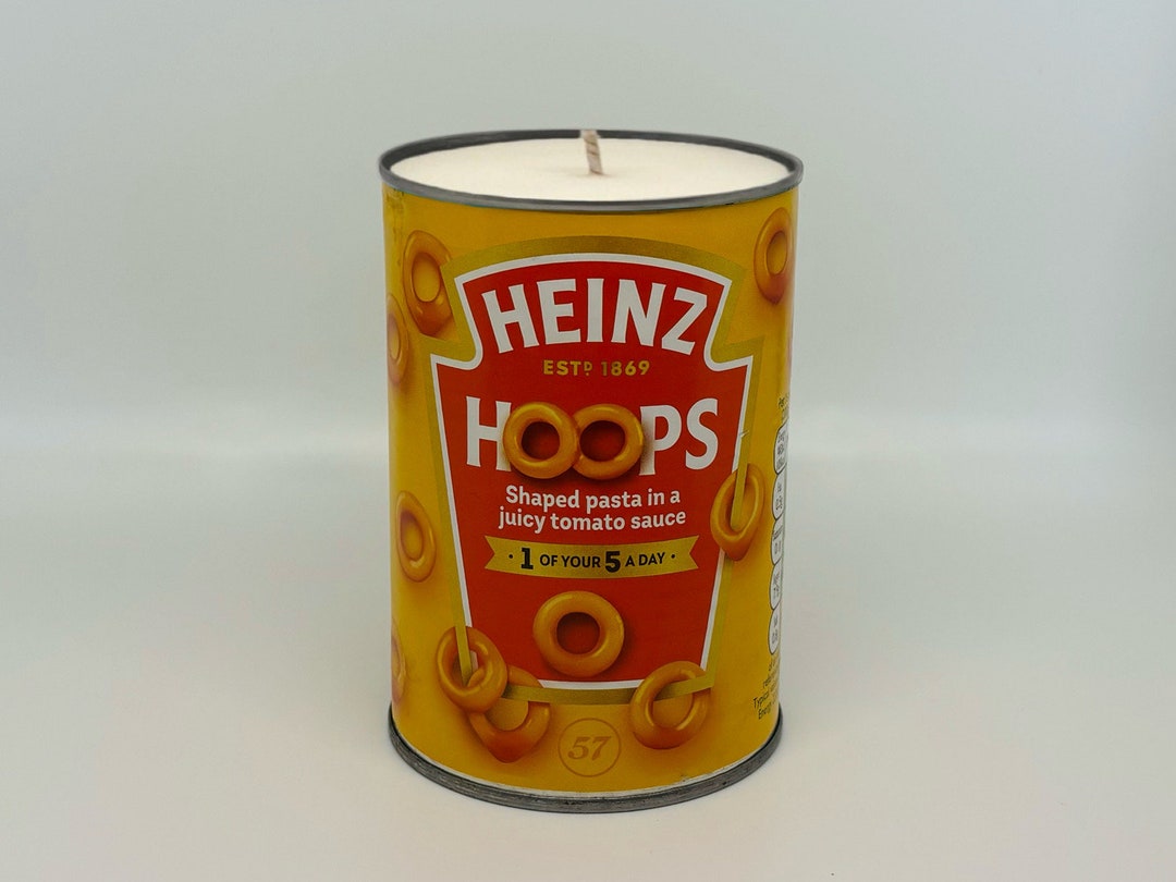Heinz Spaghetti Hoops Can Candle Custom Scented Candle Handpoured Soy ...