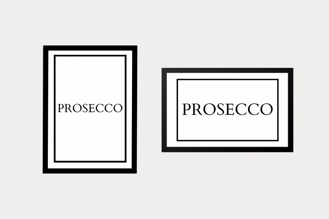 Prosecco Wall Print | Printable Poster | Prosecco Wall Art | Prosecco ...