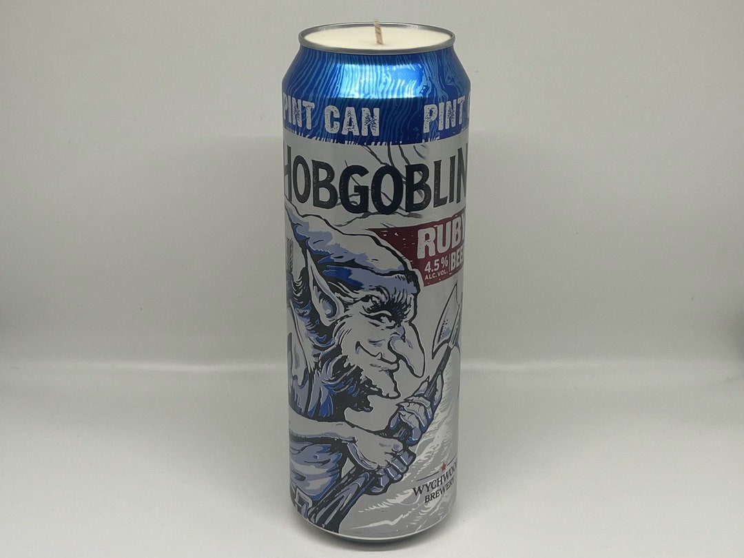 Hobgoblin Ruby Beer Can Candle Custom Scented Candle Handpoured Soy Wax ...