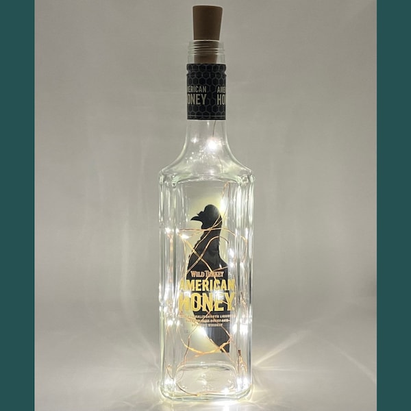 Wild Turkey Whiskey Bottle - Etsy