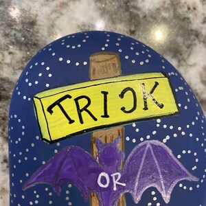 Trick or Treat Sign - Etsy