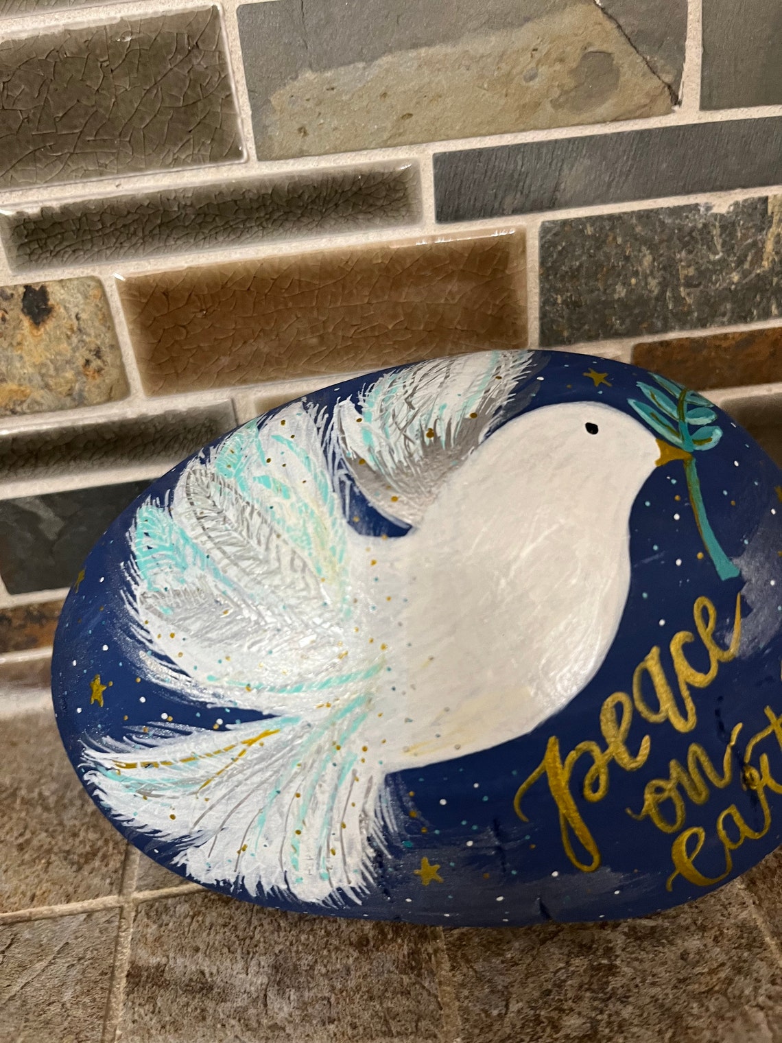Peace on Earth White Dove - Etsy