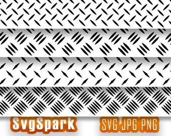 Diamond Plate Svg - Etsy