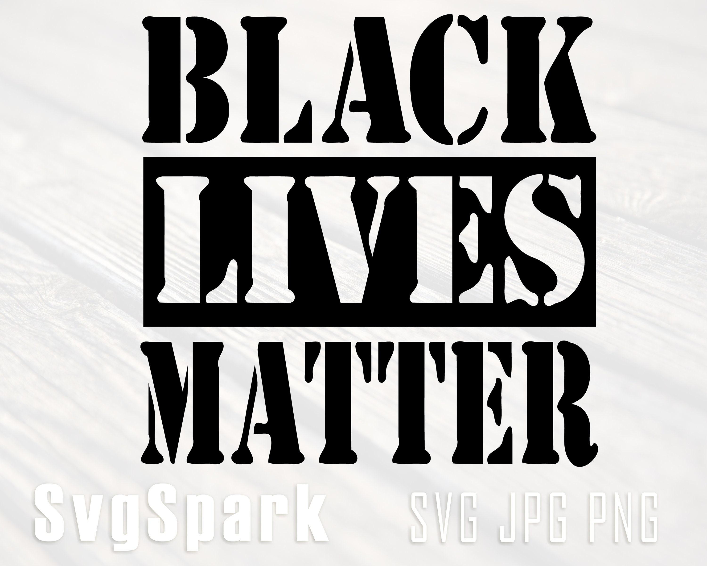 BLACK Lives MATTER Svg BLM Svg Black Svg Black Power Black | Etsy UK