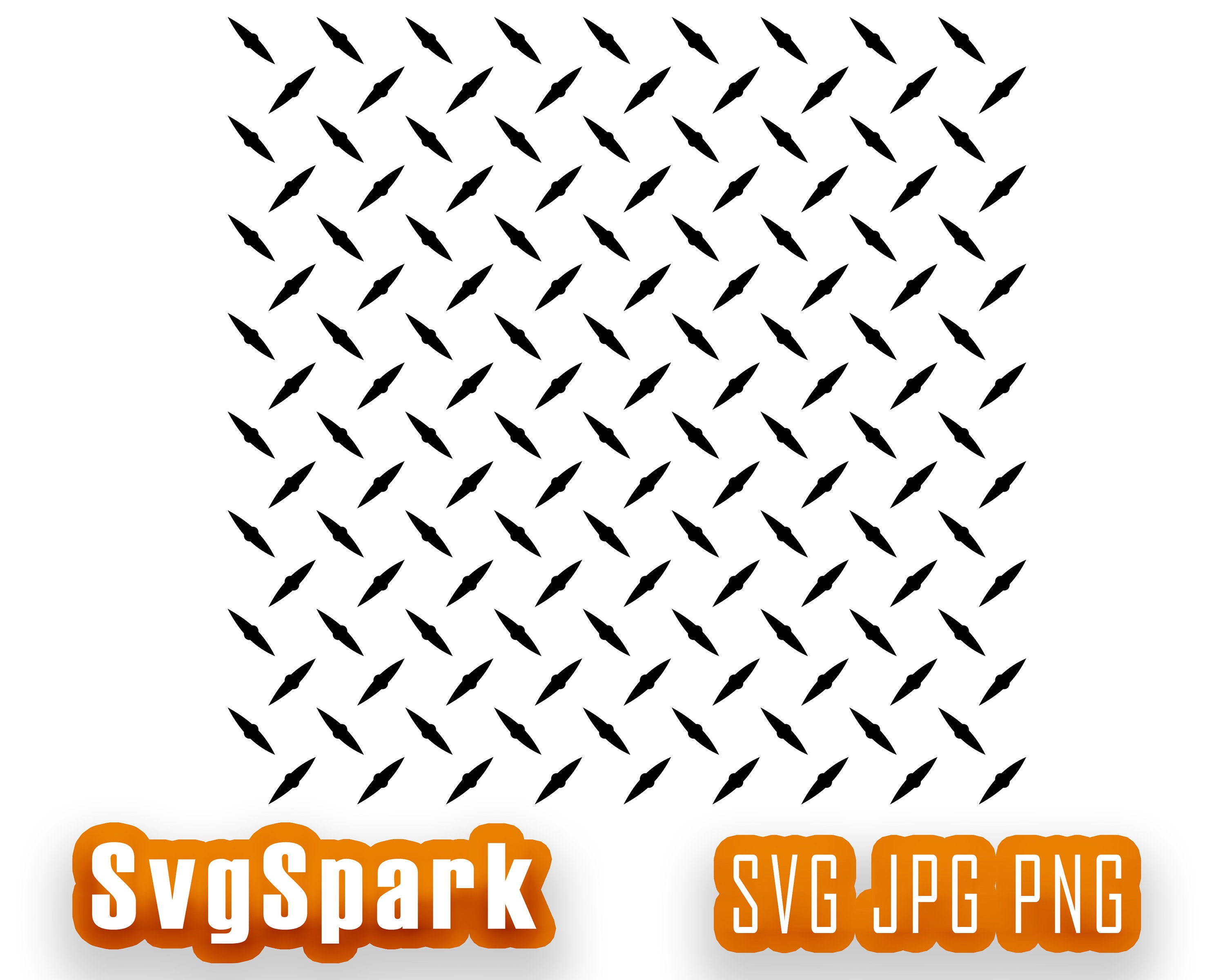 DIAMOND PLATE svg Metal plate svg Pattern stencil Diamond | Etsy