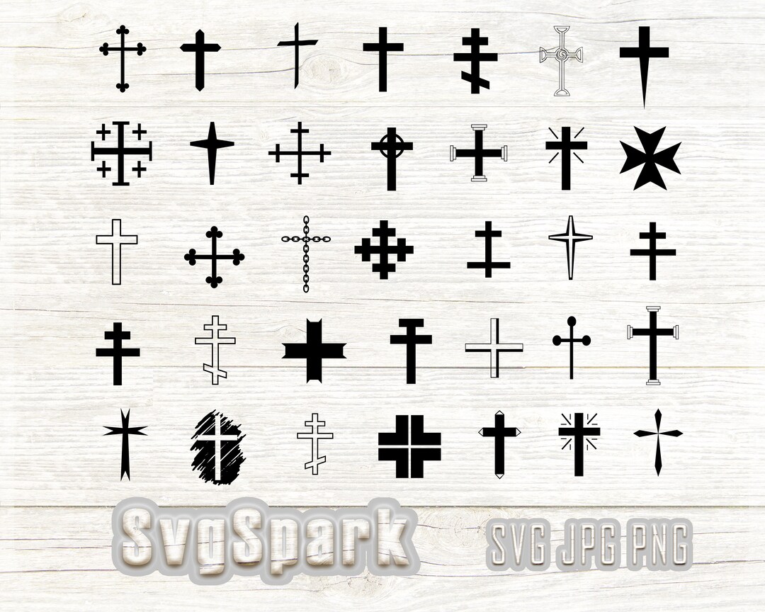 Christian Crosses Svg,christian Cross Svg,catholic Svg,faith Svg,cross ...