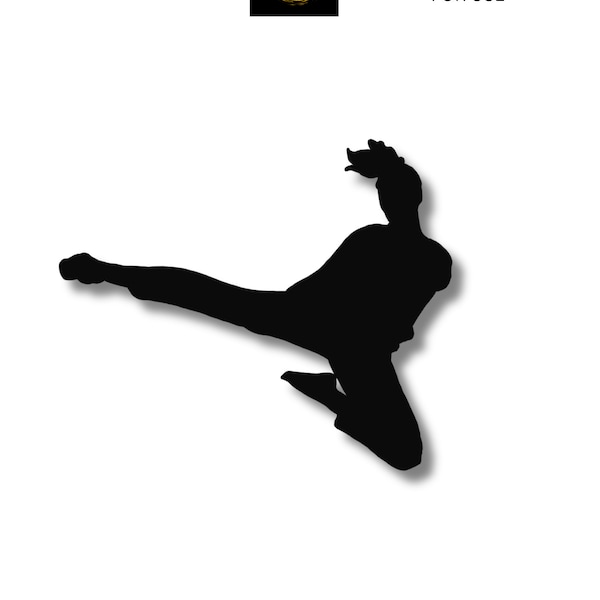 Taekwondo Side Kick Svg - Etsy