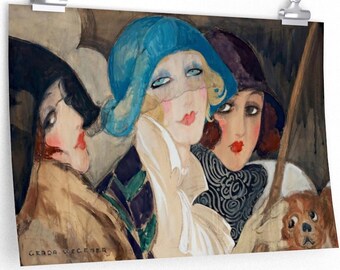 Gerda Wegener La Sieste Nap 1922 Print Poster - Etsy