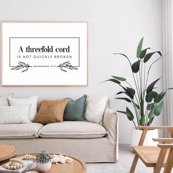Threefold Cord - Etsy