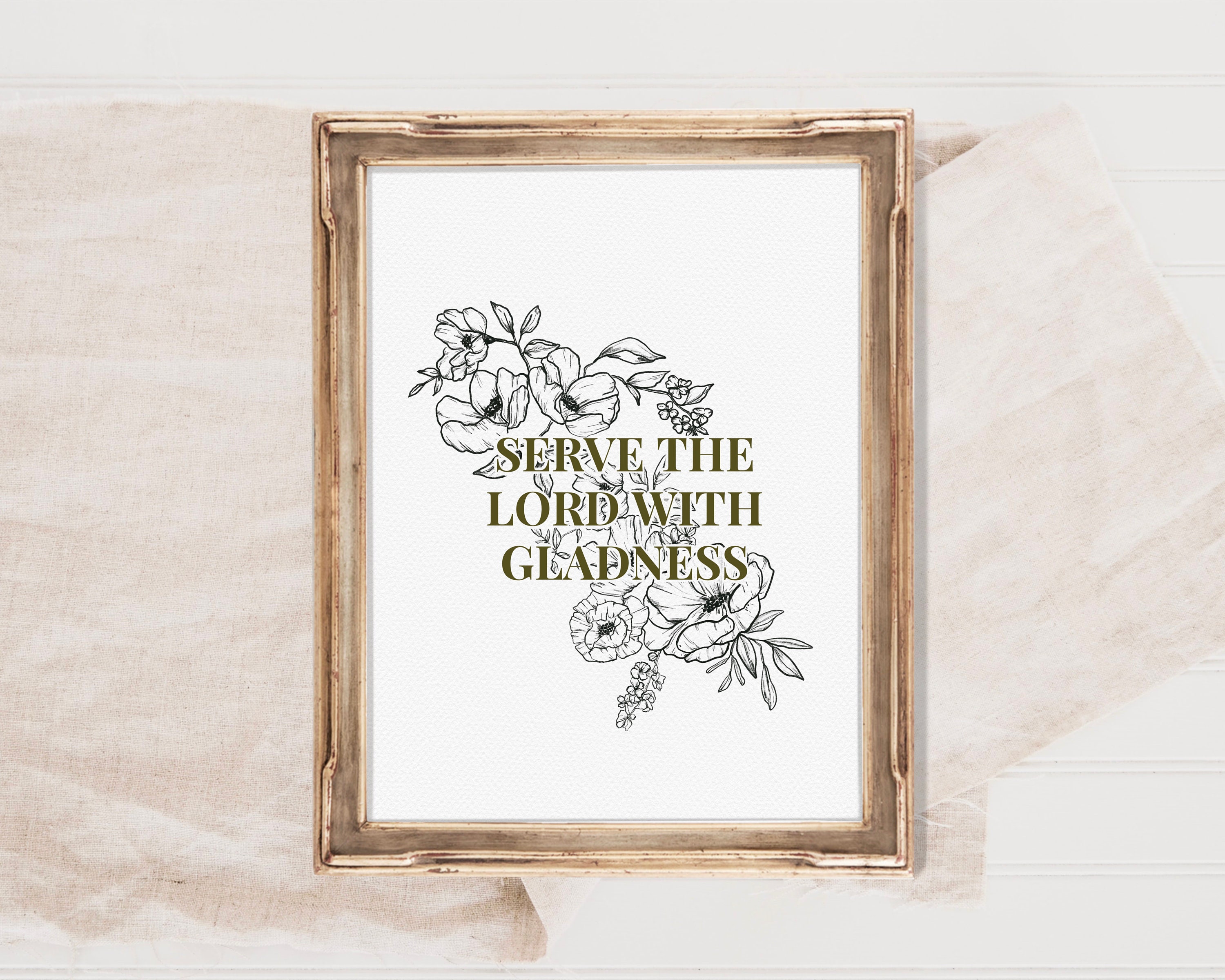 Serve The Lord With Gladness