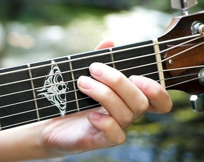 Ellie's Moth Fret Marker, Guitar Inlay Sticker the Last of Us - Etsy