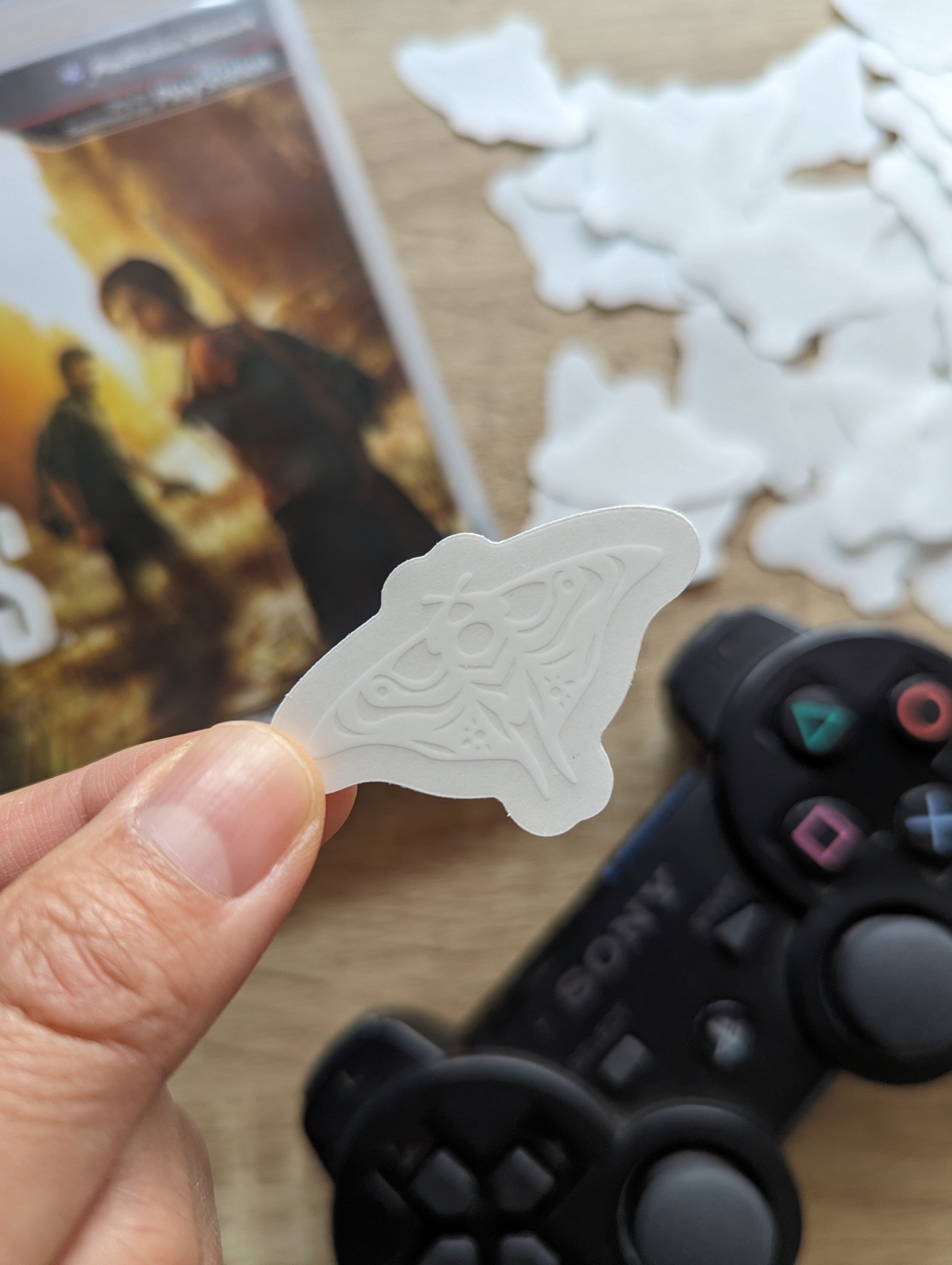 Ellie's Moth Fret Marker Guitar Inlay Sticker the Last - Etsy