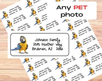 Dog Address Labels | Etsy