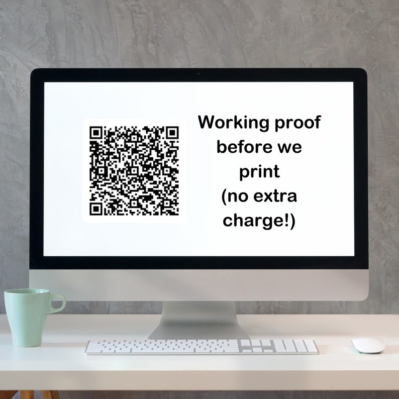 24 QR Code Stickers Custom Scan Codes Envelope Seals | Etsy