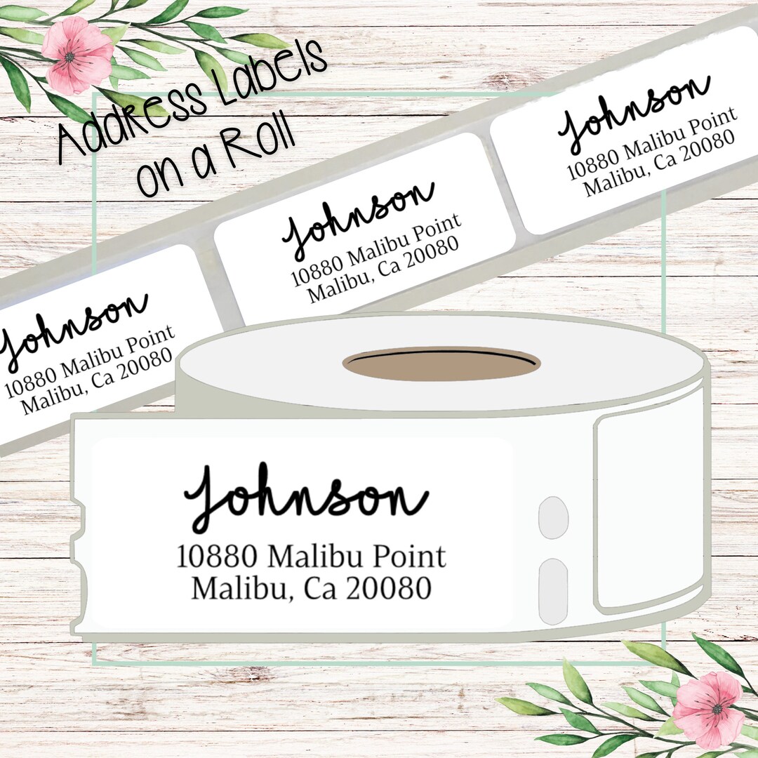 Calligraphy Address Labels Script Address Labels - Etsy