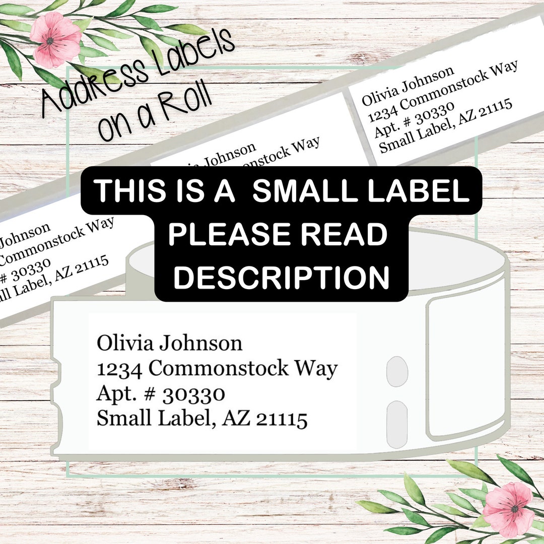 Return Address Label, SMALL Return Address Label, Basic Address Label ...