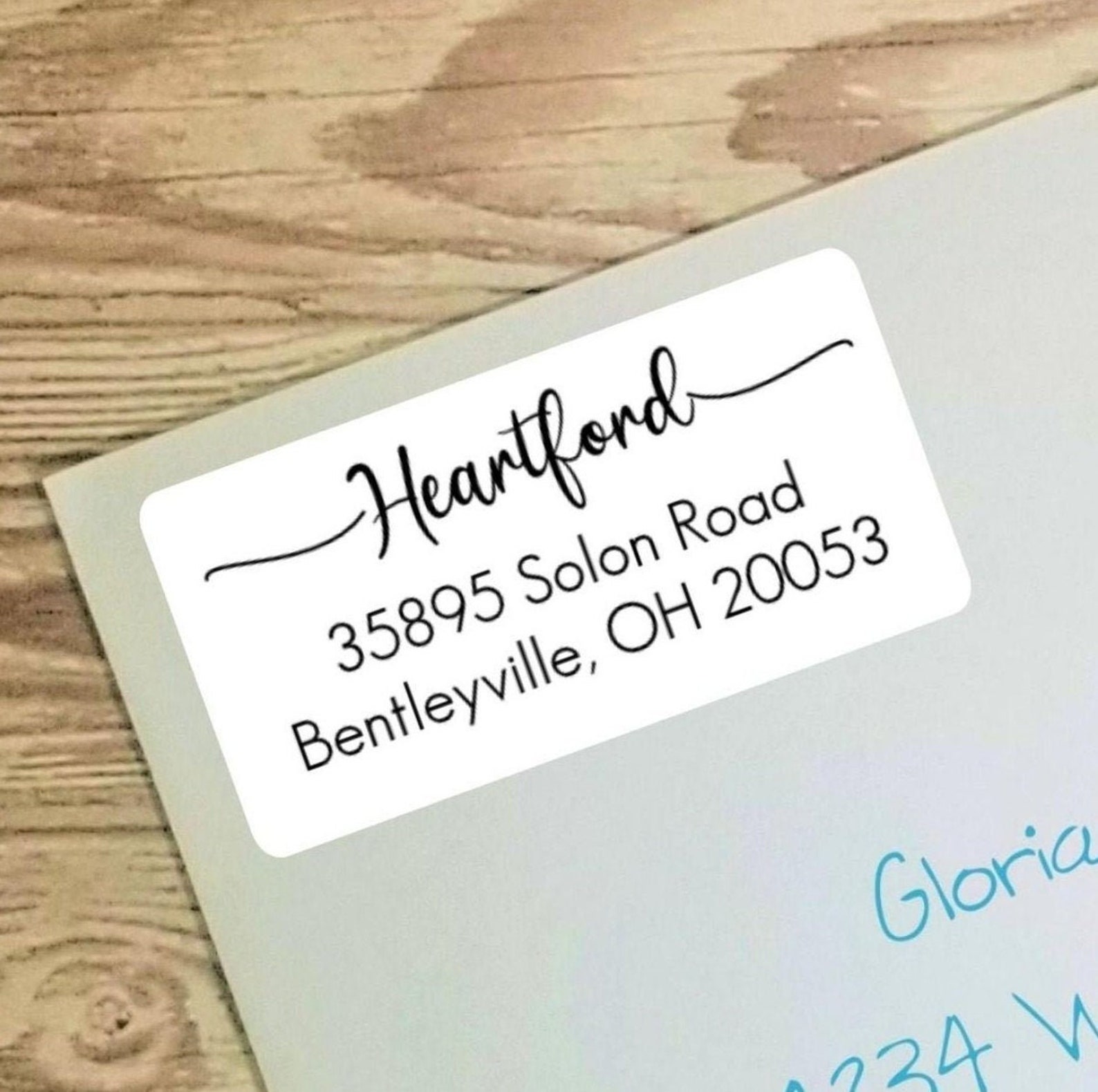 Script Return Address Labels Calligraphy Mailing Labels - Etsy