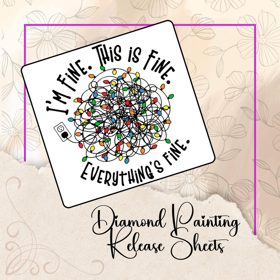 Diamond Painting Release Papers: Reusable Silicone Backed Cover Sheets ...