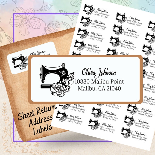 Sewing Machine Label - Etsy