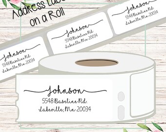 500 Return Address Labels - Etsy