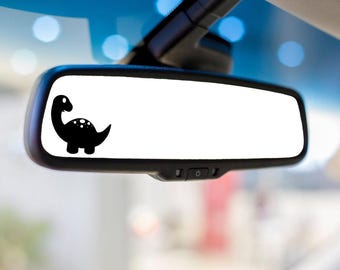 Dinosaur Car Decal, Dino Decal for Car Windows, Small Mirror Decal ...