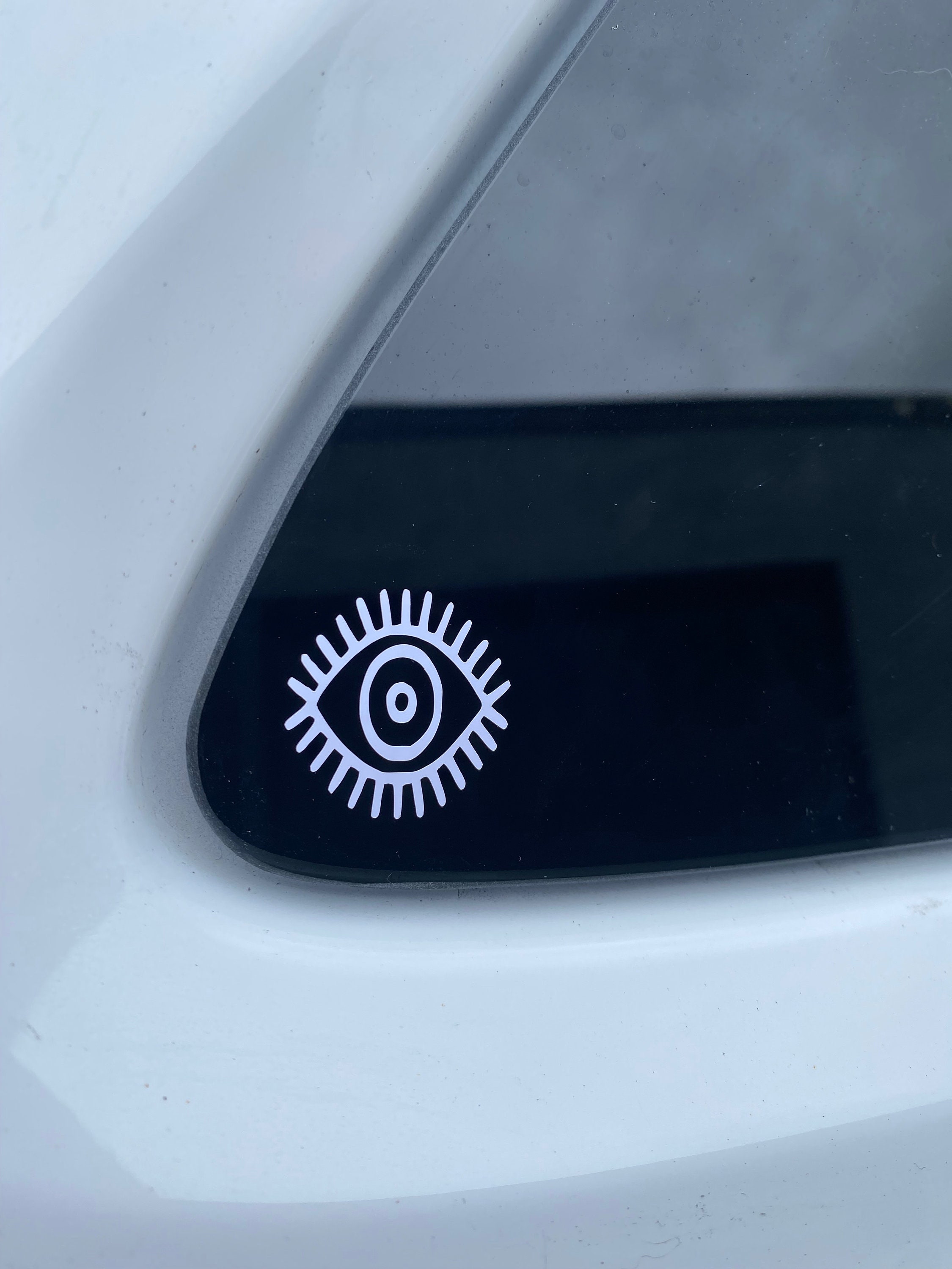 Evil Eye Car Decal, Car Windows Decal, Trendy Decal, Auto Mirror Decal ...