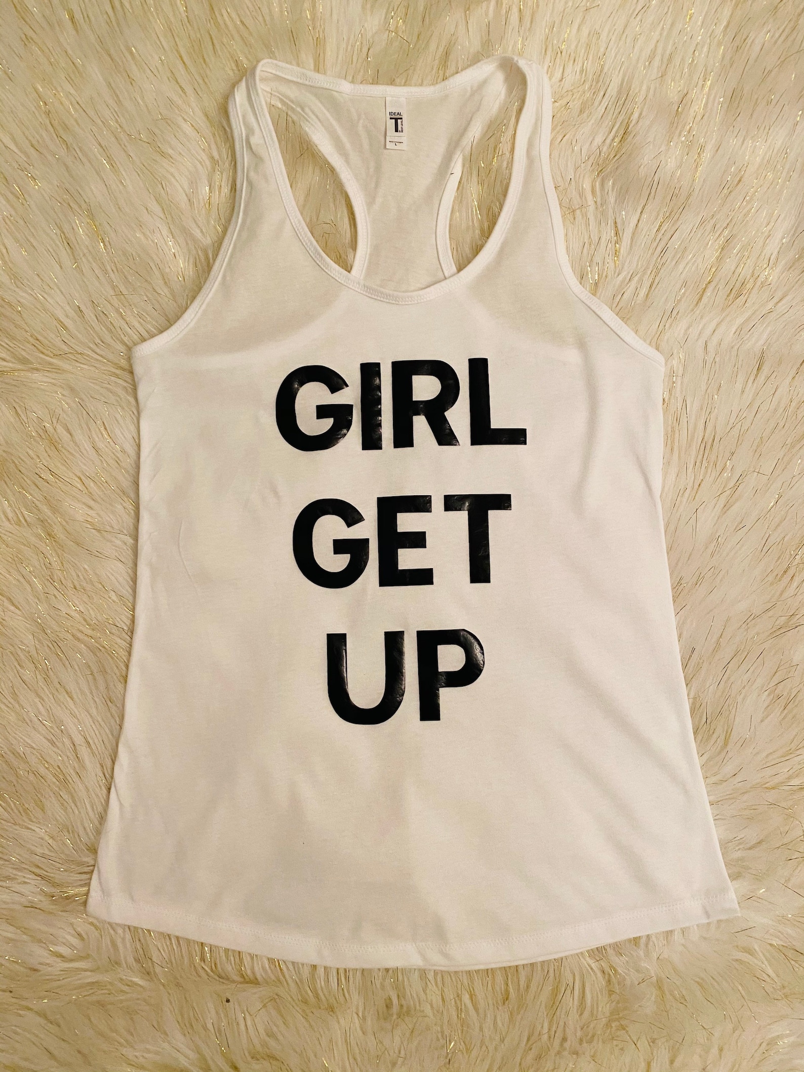 Girl Get up Motivational Top - Etsy